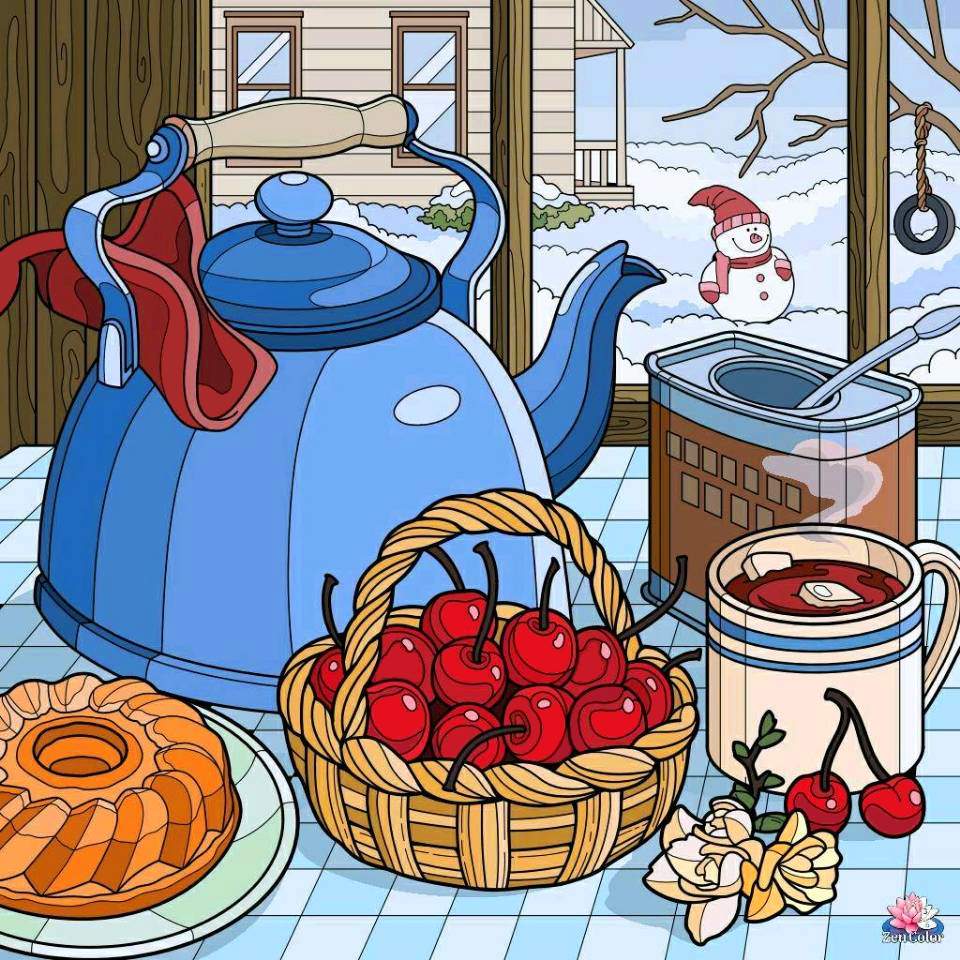 Solve 74 Zen Color jigsaw puzzle online with 64 pieces