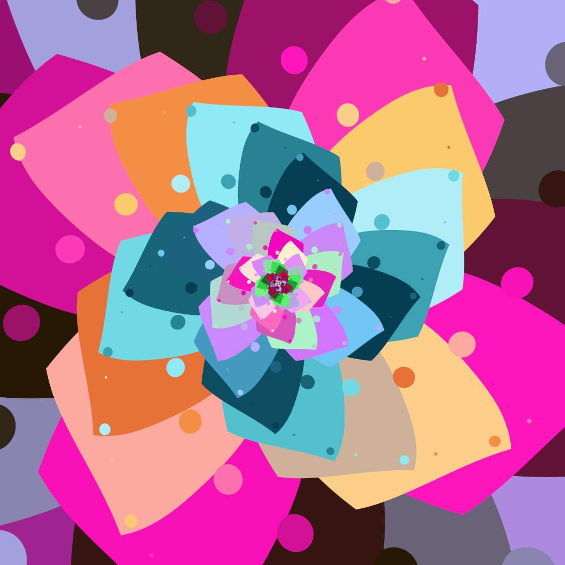 Solve Bright Twist 60 jigsaw puzzle online with 64 pieces