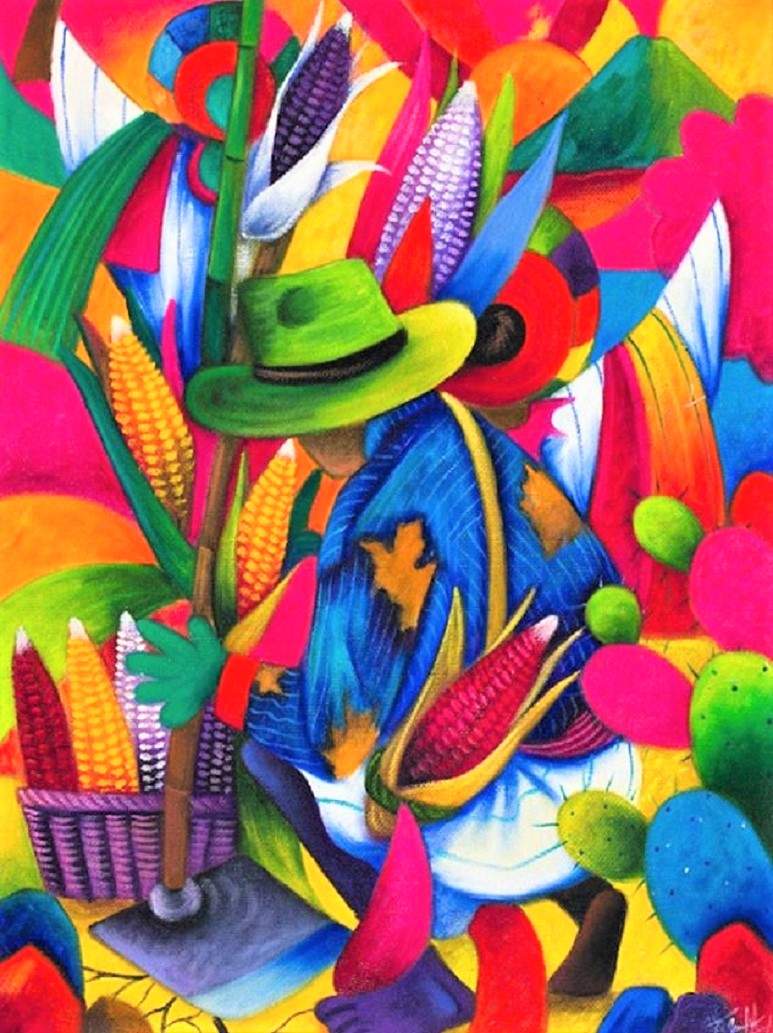 Solve Corn Harvest jigsaw puzzle online with 221 pieces