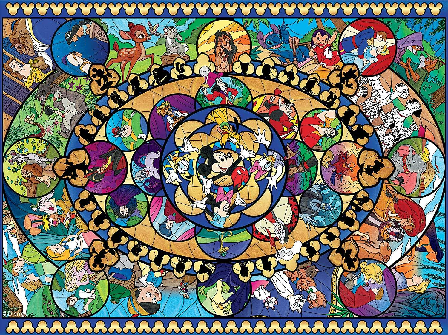 Solve Disney Classics Collage jigsaw puzzle online with 432 pieces