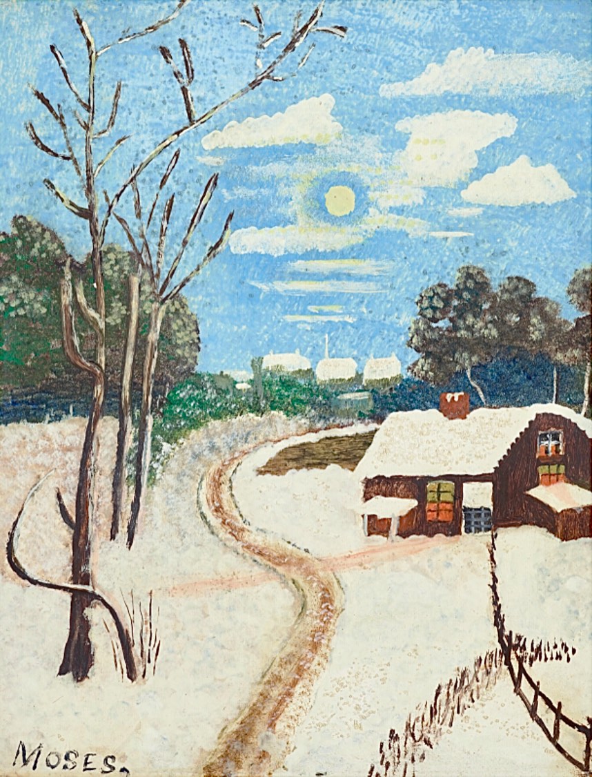 Solve On the Back Road, No. 2, 1942, Anna Mary Robertson ‘Grandma ...