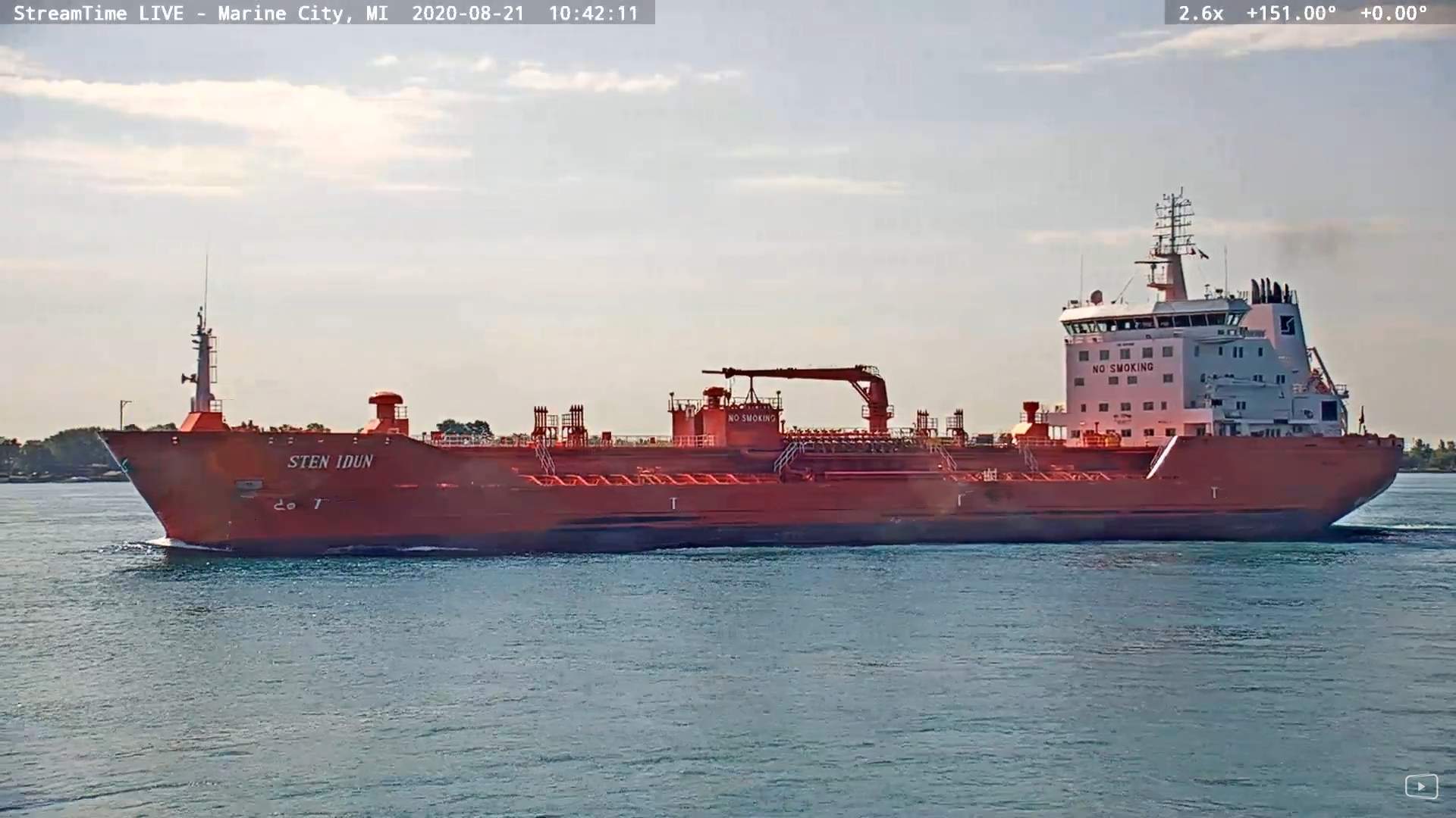 Solve Sten Idun - Ocean-Going Tanker - Marine City, MI (2020-08-21 ...