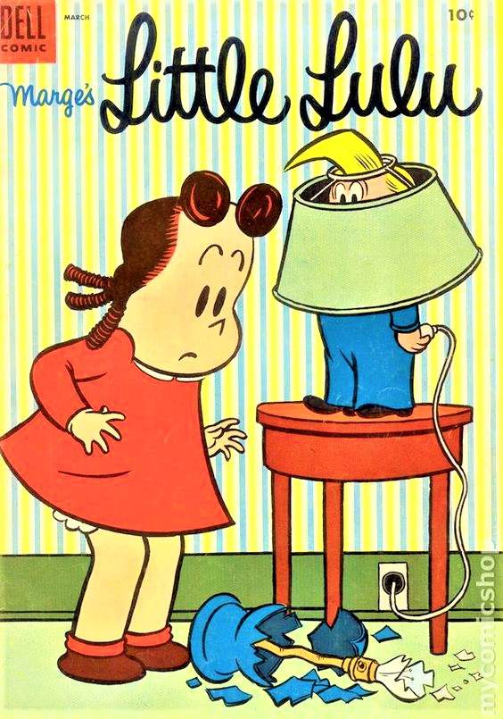 Solve Themes Vintage illustrations/pictures - Little Lulu Magazine ...