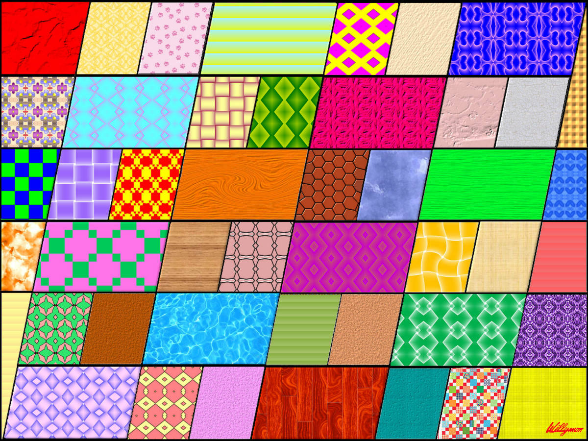 Solve parallelograms jigsaw puzzle online with 80 pieces