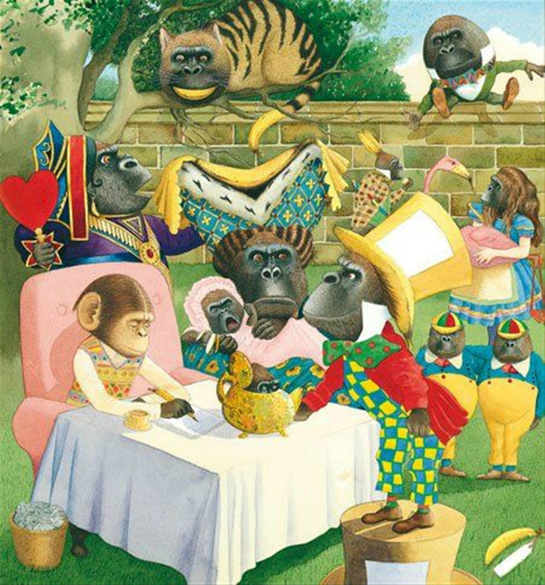 Solve Willie the Chimp in a Reimagined Alice in Wonderland jigsaw ...