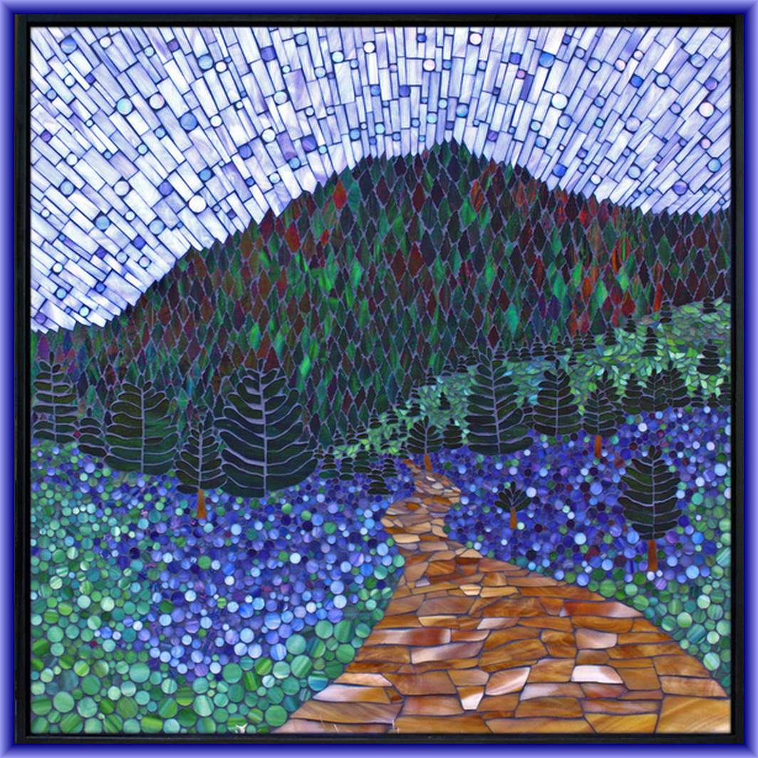 Jigsaw Puzzle | Mountain path mosaic | 36 pieces | Jigidi