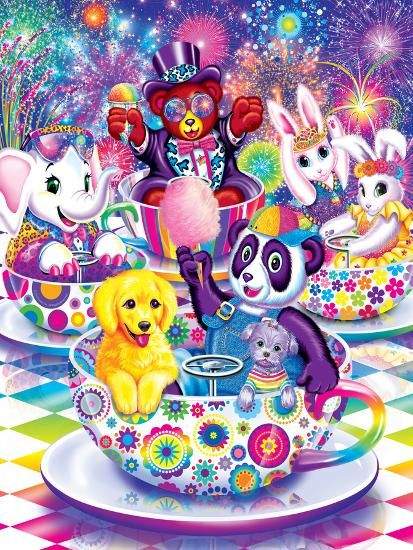 Solve Tea party crew jigsaw puzzle online with 63 pieces