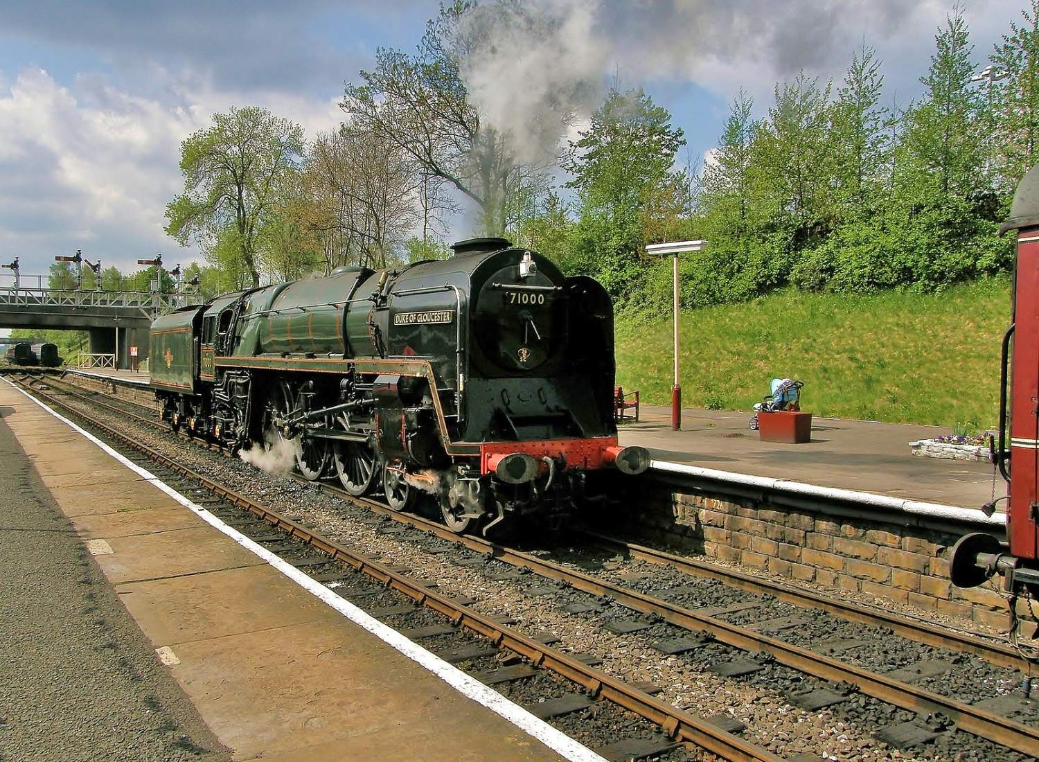 Solve BR Standard Class 8 4-6-2 71000 Duke of Gloucester. jigsaw puzzle ...