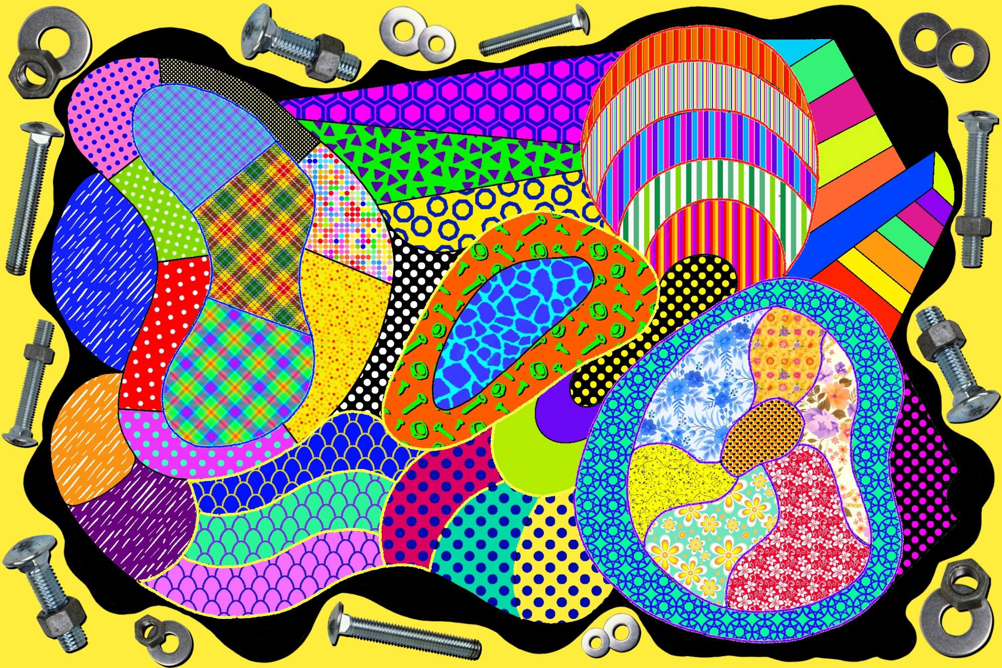Solve Nuts and Bolts and Blobs jigsaw puzzle online with 216 pieces