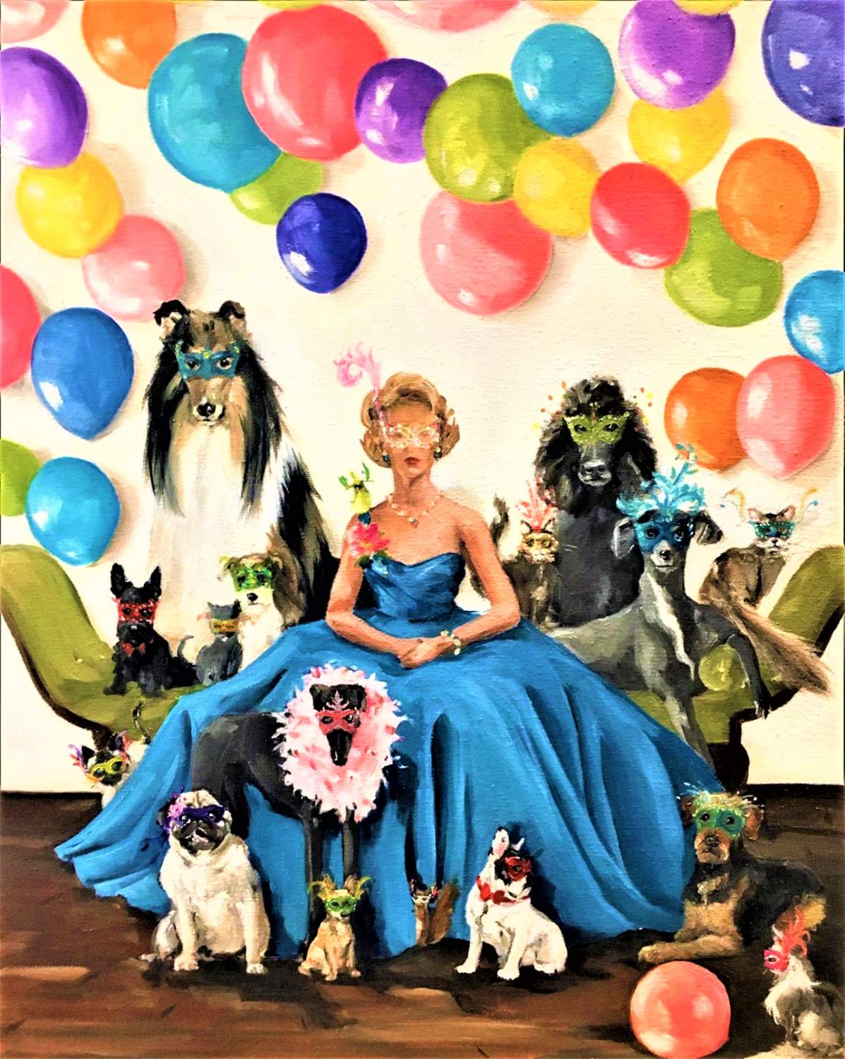 Solve A Masquerade jigsaw puzzle online with 357 pieces