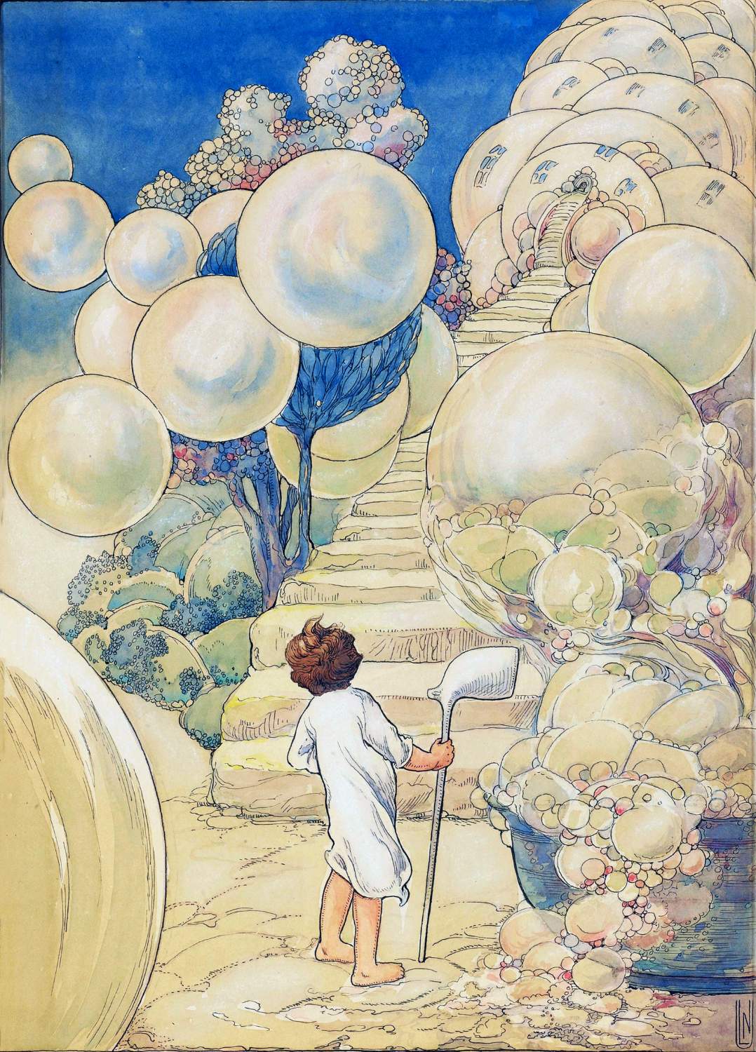 Solve Bubbles by Nelly Littlehale Murphy (American, 1867-1941) jigsaw ...