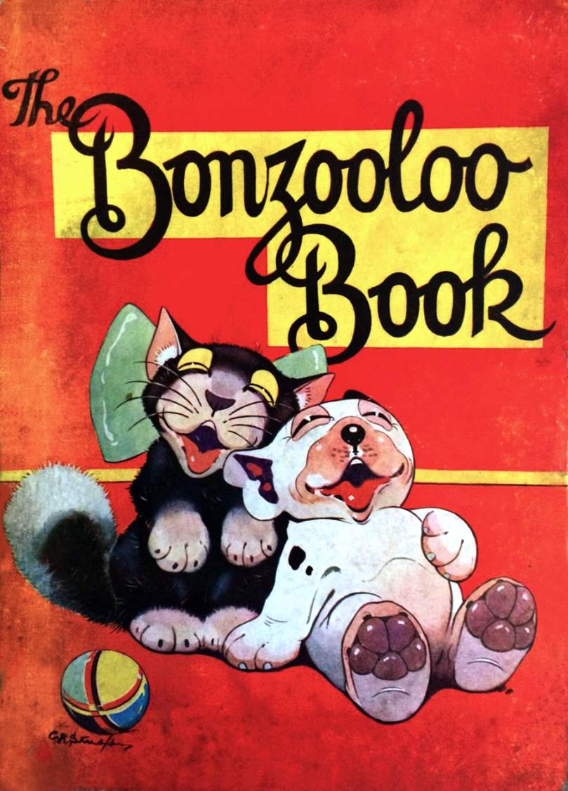 Jigsaw Puzzle | Bonzo Series, The Bonzooloo Book, 1929, bookcover by ...