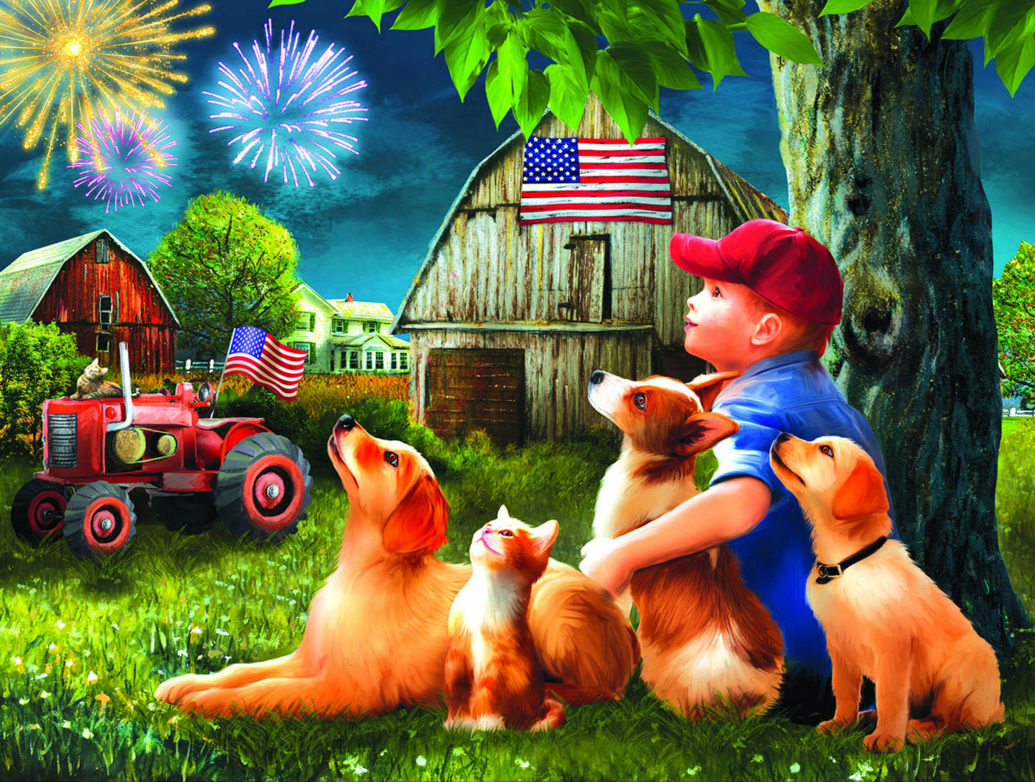 Solve 4th of July jigsaw puzzle online with 165 pieces