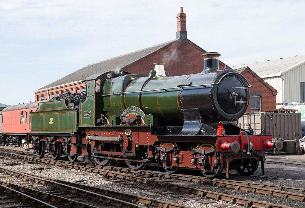 Solve GWR 3700 Class 4-4-0 3440 City of Truro. jigsaw puzzle online ...
