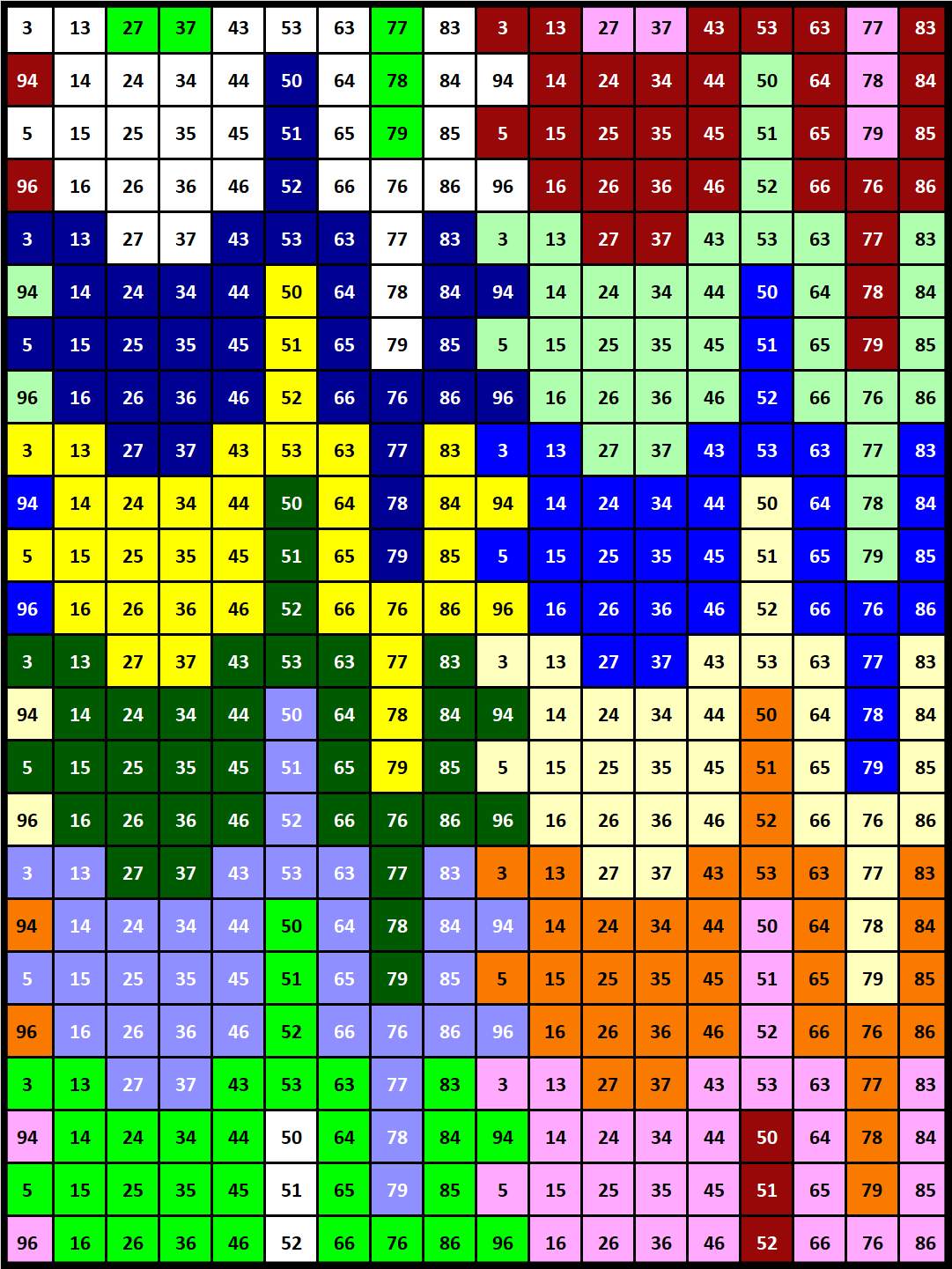 Solve Number 362 tessellation 432 jigsaw puzzle online with 432 pieces