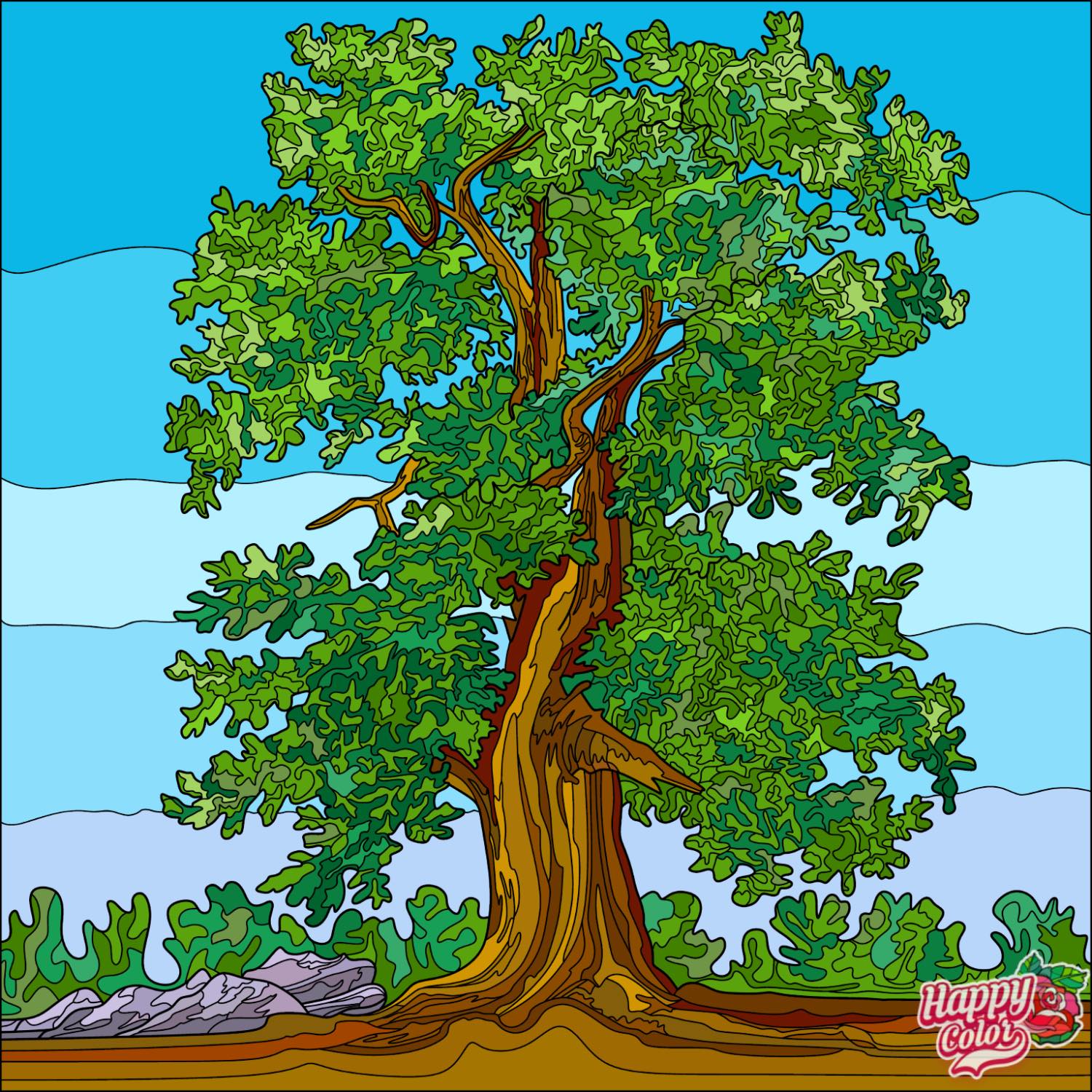 Solve Series- trees jigsaw puzzle online with 196 pieces