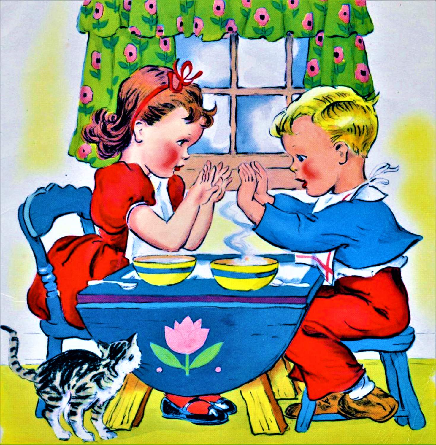 Solve Pease Porridge Hot, Pease Porridge Cold jigsaw puzzle online with ...