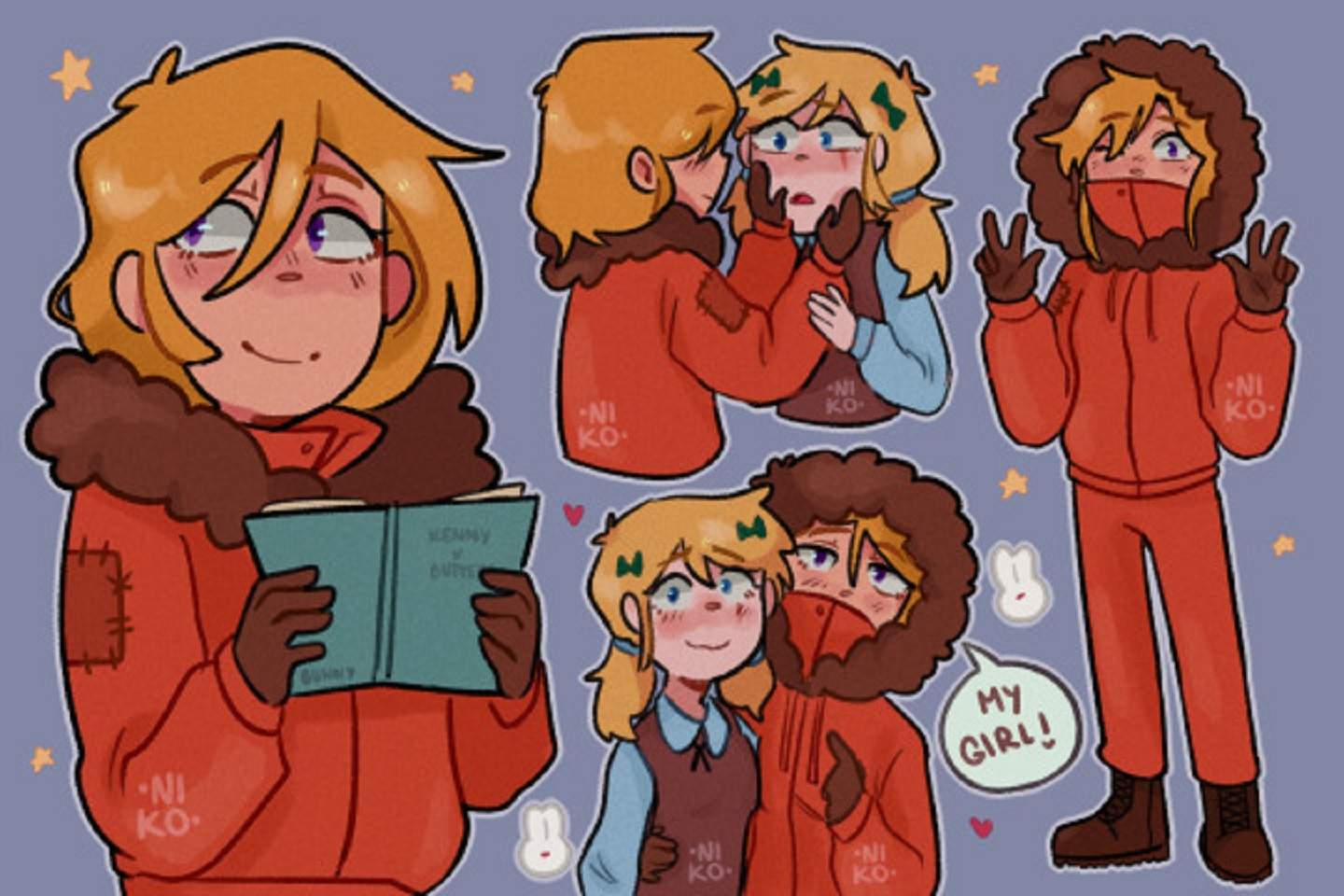 Solve Kenny Genderbend jigsaw puzzle online with 216 pieces