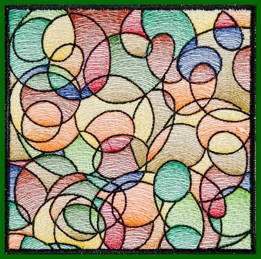 Solve Unique stained glass window jigsaw puzzle online with 49 pieces
