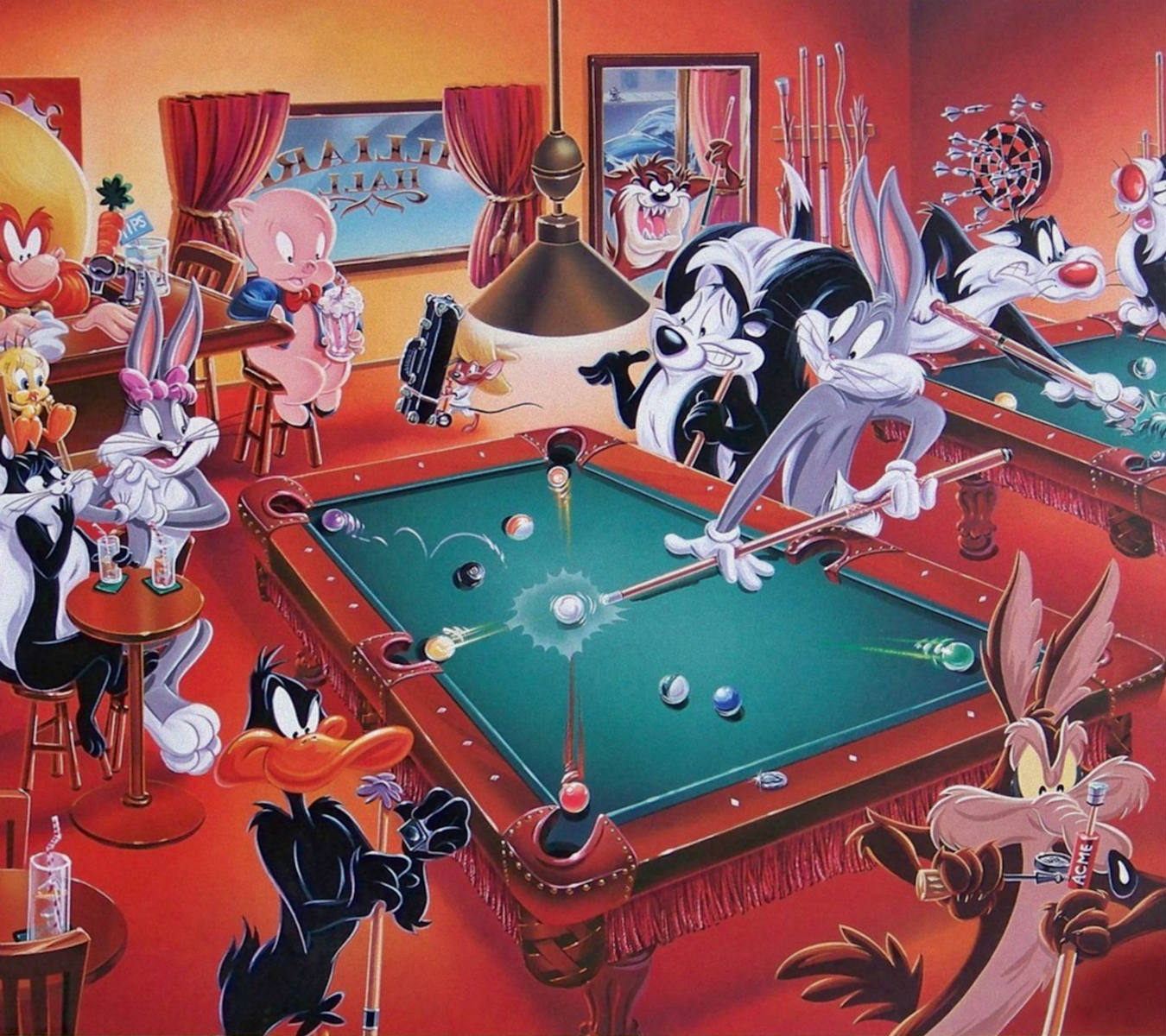 Solve Looney Tunes jigsaw puzzle online with 460 pieces