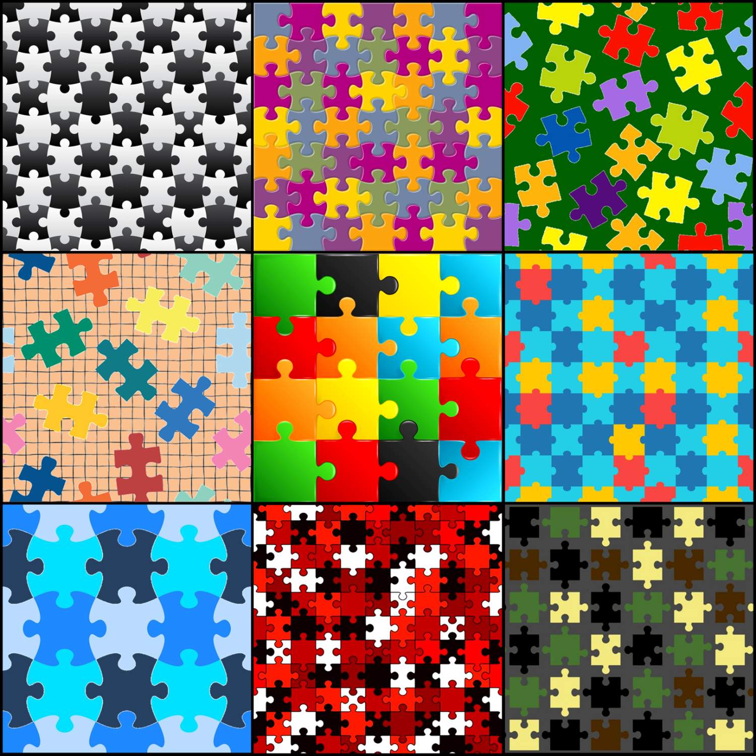 Solve Puzzle patterns 2 jigsaw puzzle online with 324 pieces