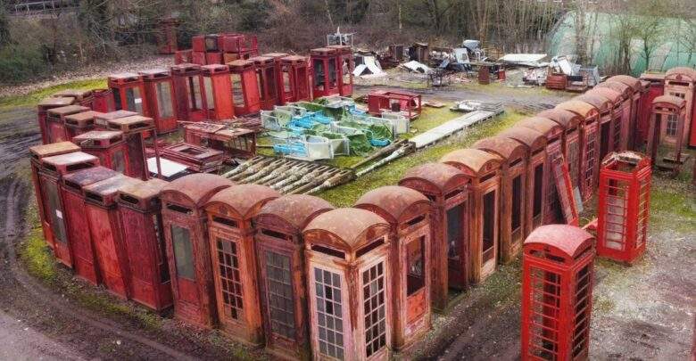 Solve Unicorn Restorations own the largest ‘telephone box graveyard ...