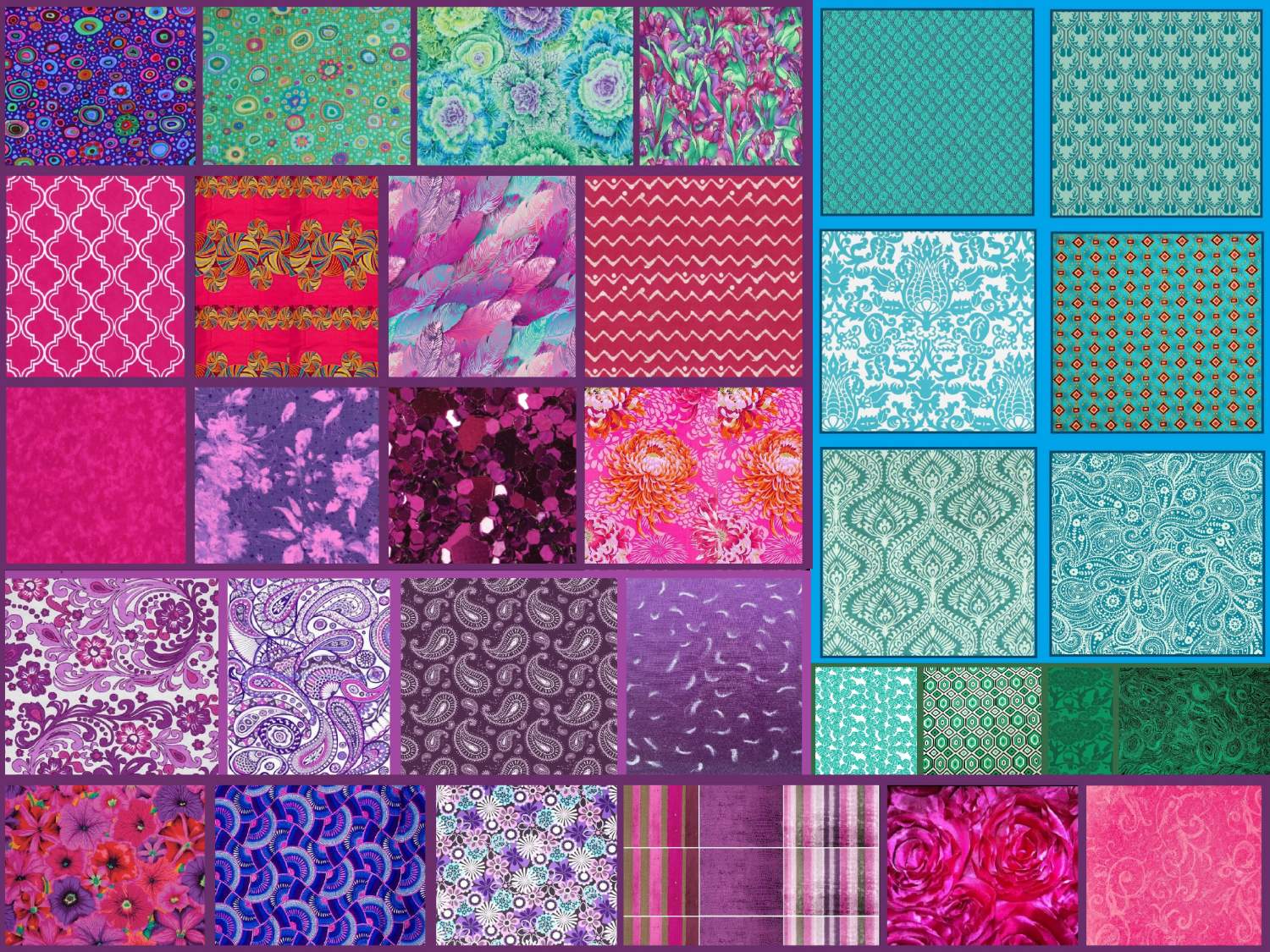 Solve Melangerie 4 jigsaw puzzle online with 108 pieces