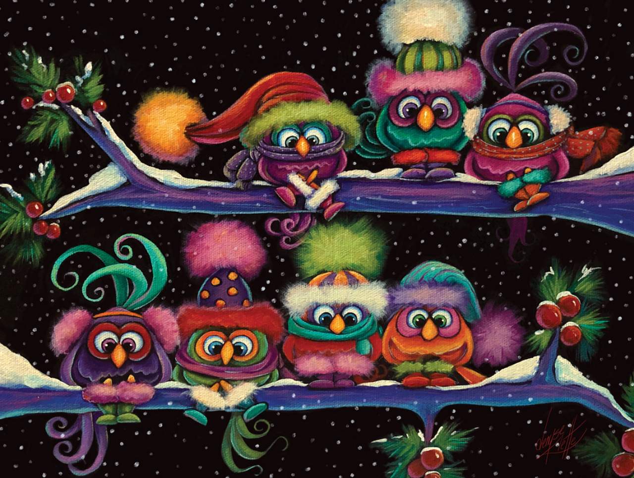 Solve Fuzz Patrol jigsaw puzzle online with 80 pieces