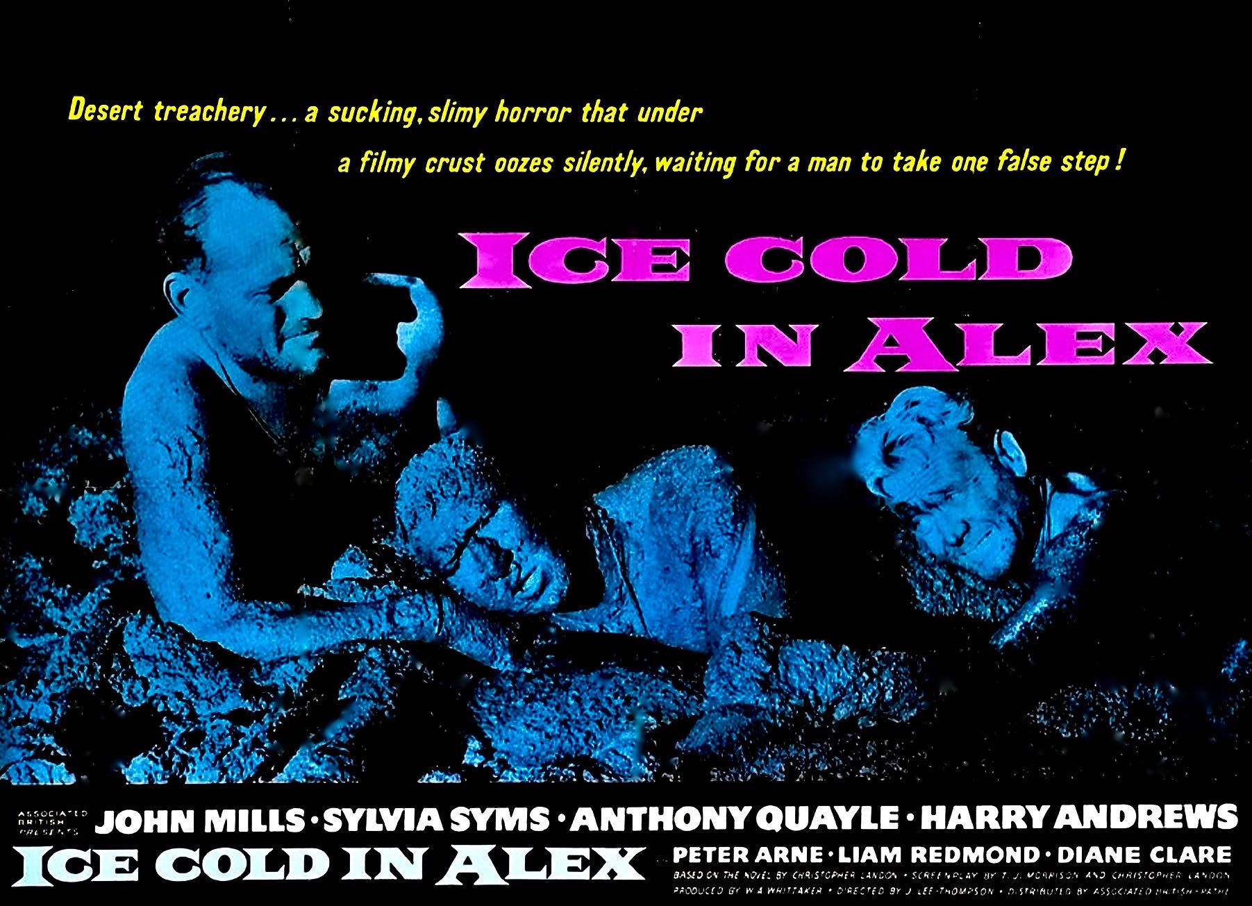 Solve ICE COLD IN ALEX - 1958 MOVIE POSTER JOHN MILLS, SYLVIA SYMS ...