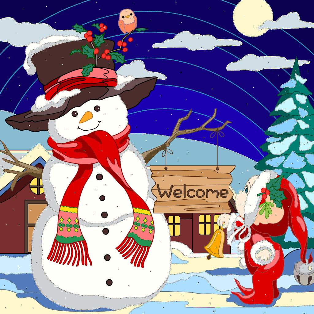 Solve Welcome jigsaw puzzle online with 64 pieces