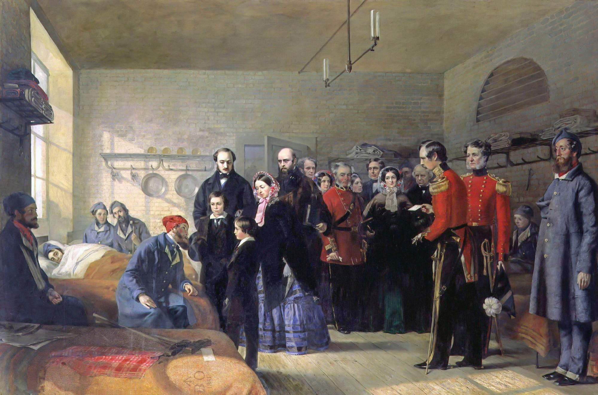 Jigsaw Puzzle | Queen Victoria's First Visit to her Wounded Soldiers ...