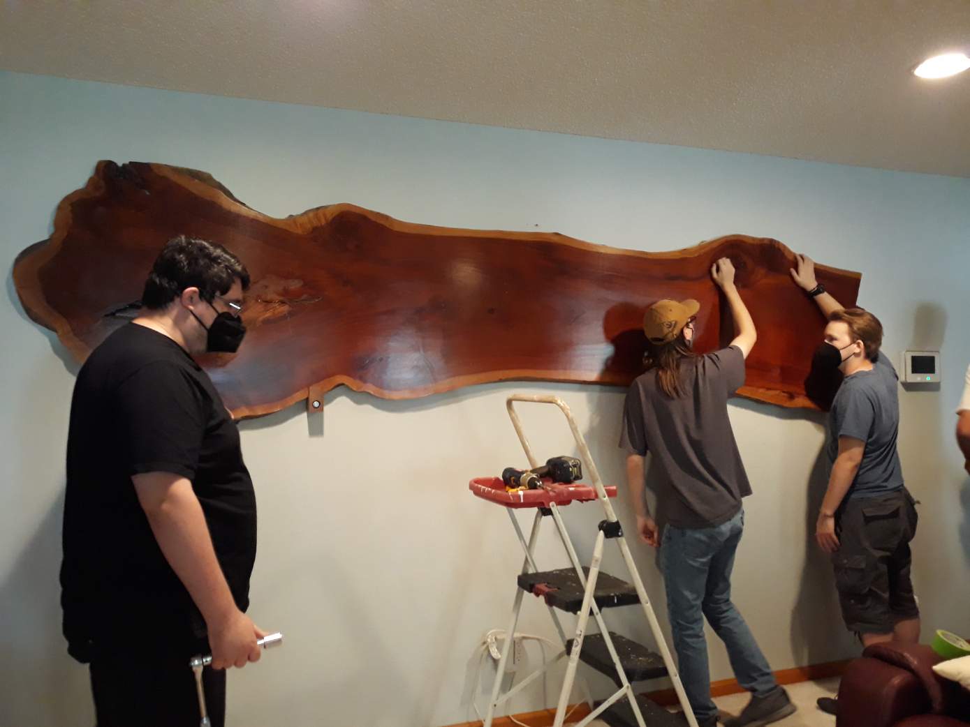 Solve My Mahogany Plank jigsaw puzzle online with 35 pieces