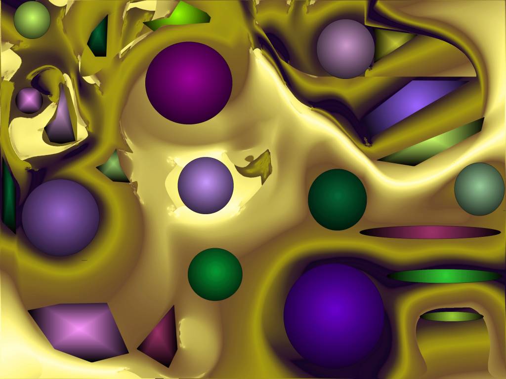 Solve Orbs encased in Gold jigsaw puzzle online with 54 pieces