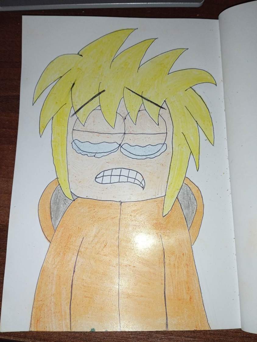 Solve Kenny Crying Sketch jigsaw puzzle online with 35 pieces