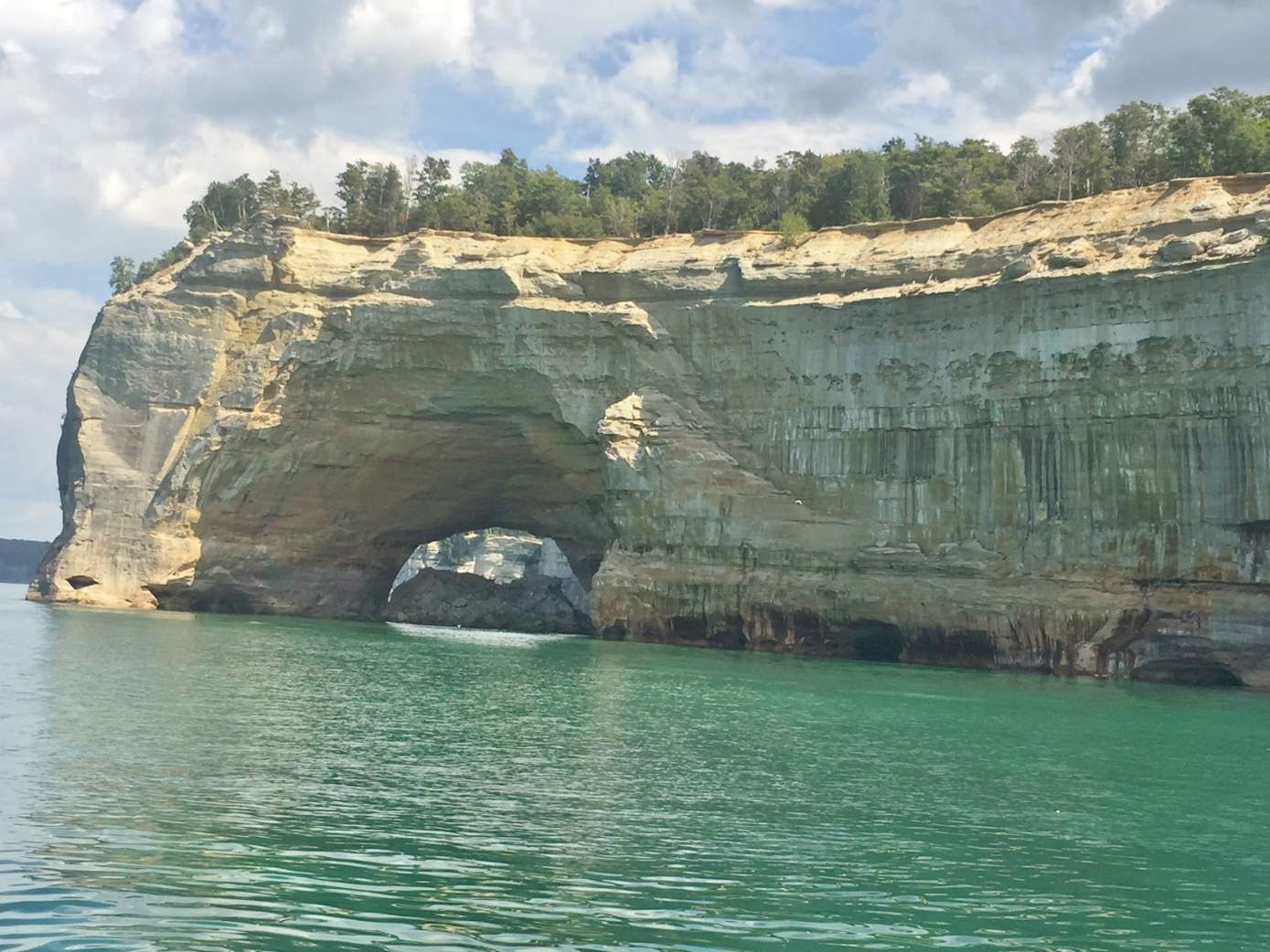 Solve Grand Portal At Pictured Rocks National Lakeshore jigsaw puzzle ...