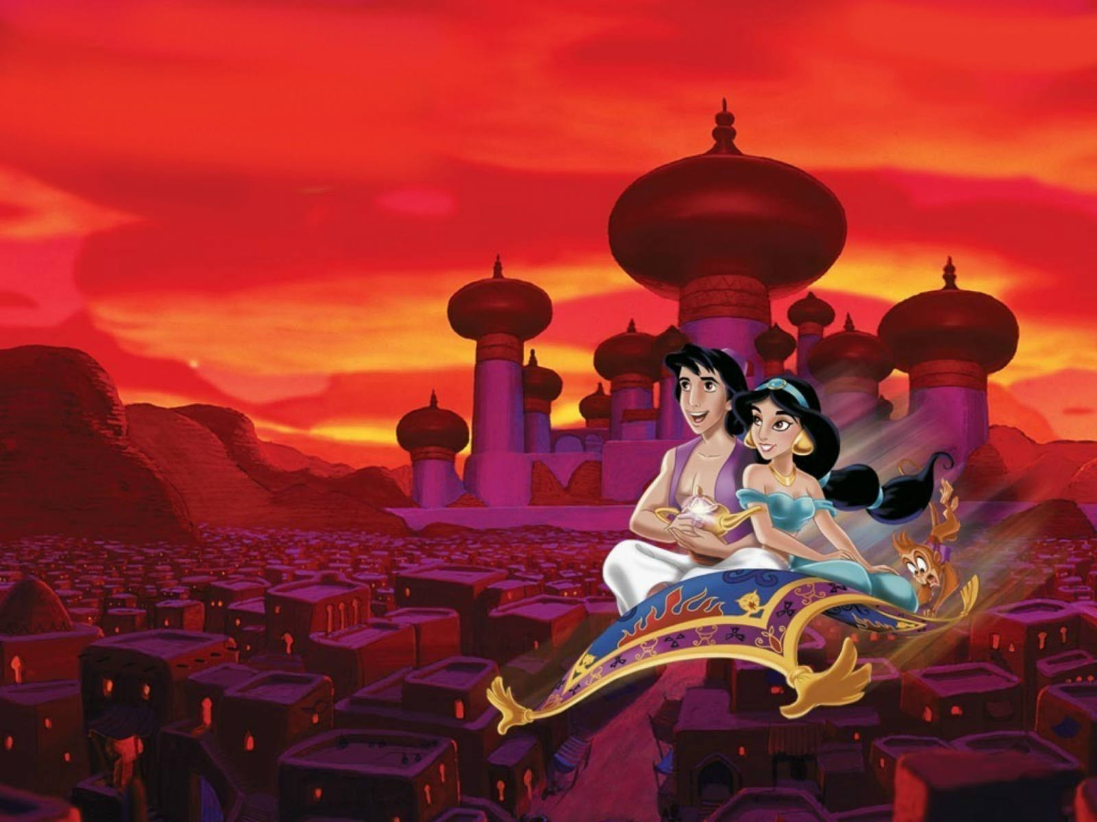 Jigsaw Puzzle | Aladdin & Jasmine | 540 pieces | Jigidi