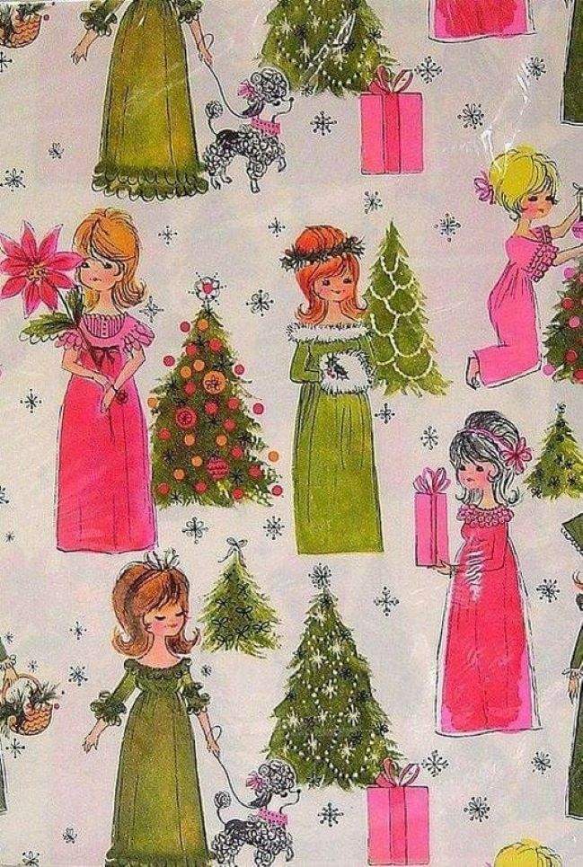 Solve Vintage Wrapping Paper jigsaw puzzle online with 150 pieces
