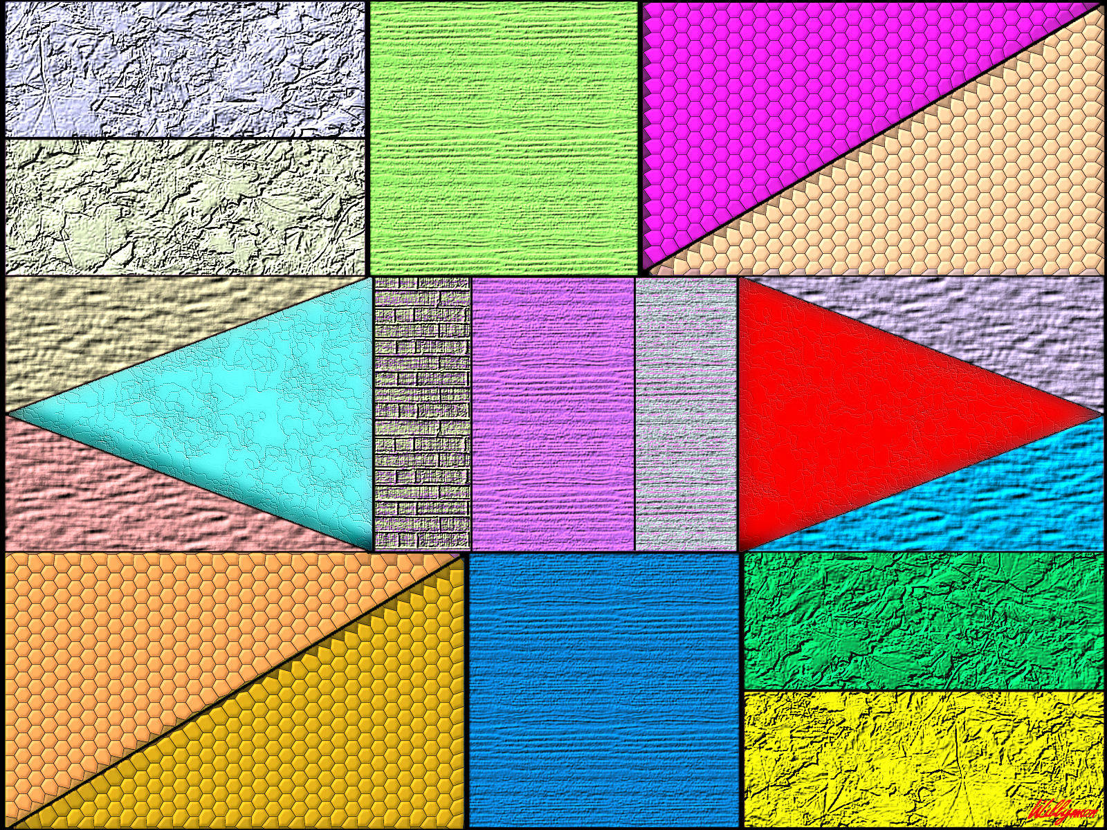 Solve geo colors IV- 252 jigsaw puzzle online with 252 pieces