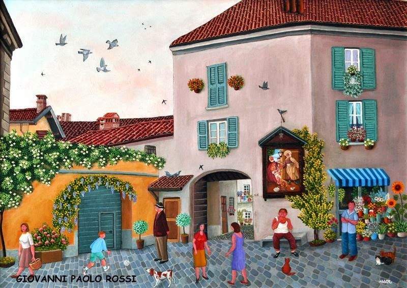 Solve Village Life jigsaw puzzle online with 70 pieces