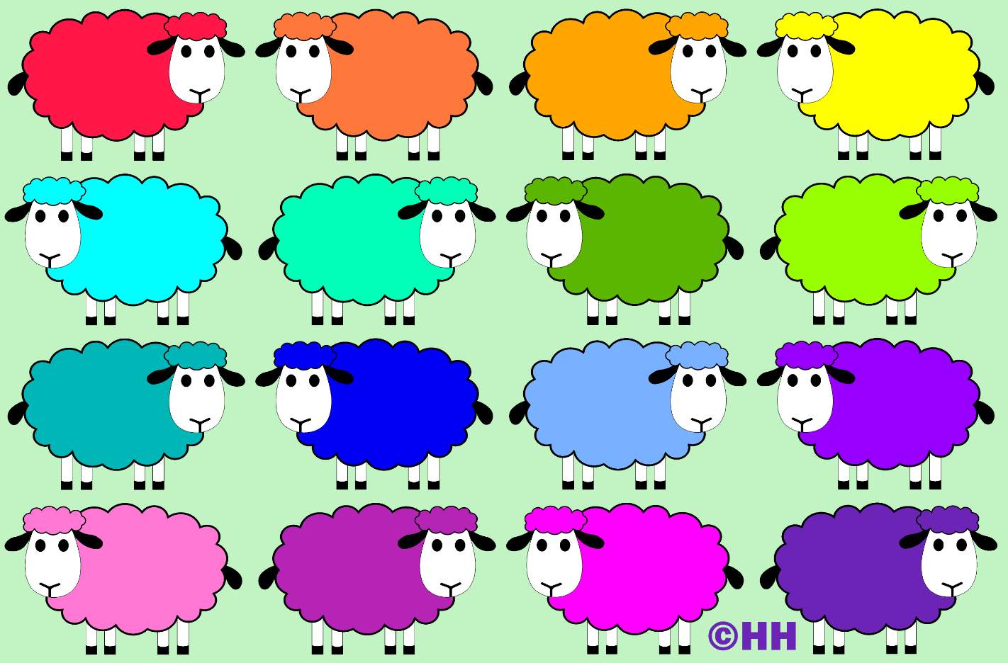 Solve sheep jigsaw puzzle online with 35 pieces