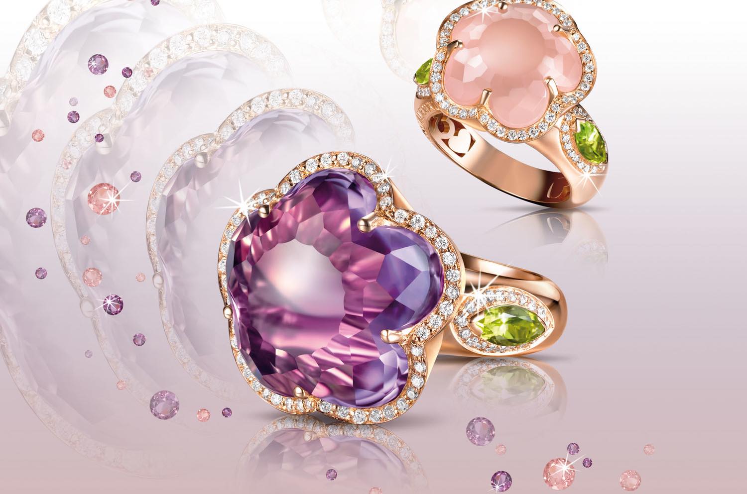 Solve Bling-A-Bling jigsaw puzzle online with 150 pieces