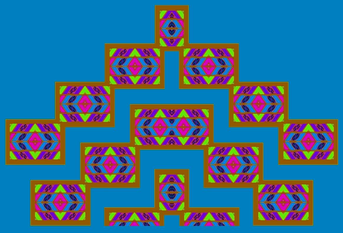 Solve Rectangle Art 2 jigsaw puzzle online with 117 pieces