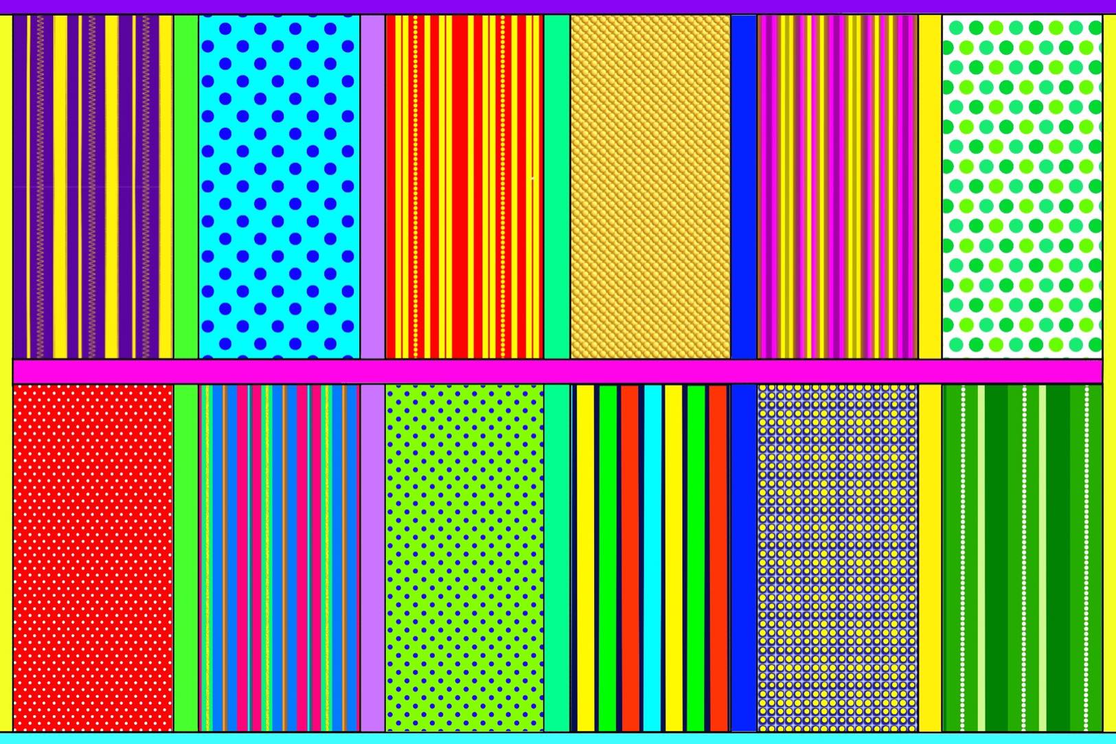 Solve Stripes and Dots jigsaw puzzle online with 117 pieces