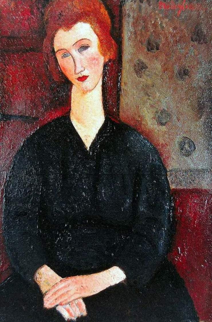 Solve Portrait of a Young Woman ~ Amedeo Modigliani (Italian, 1884-1920 ...
