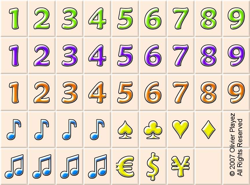 Solve Numbers jigsaw puzzle online with 48 pieces