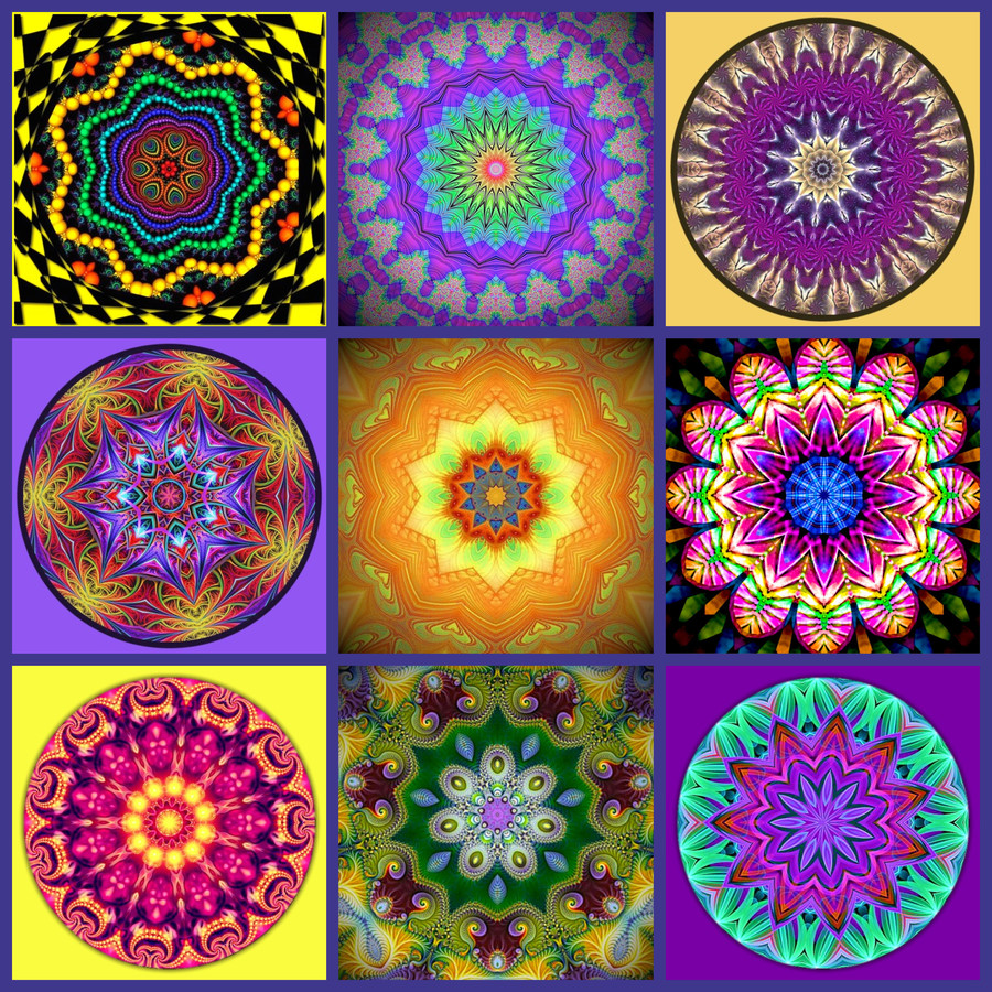 Solve Fractals are beautiful! #6 (small) jigsaw puzzle online with 36 ...