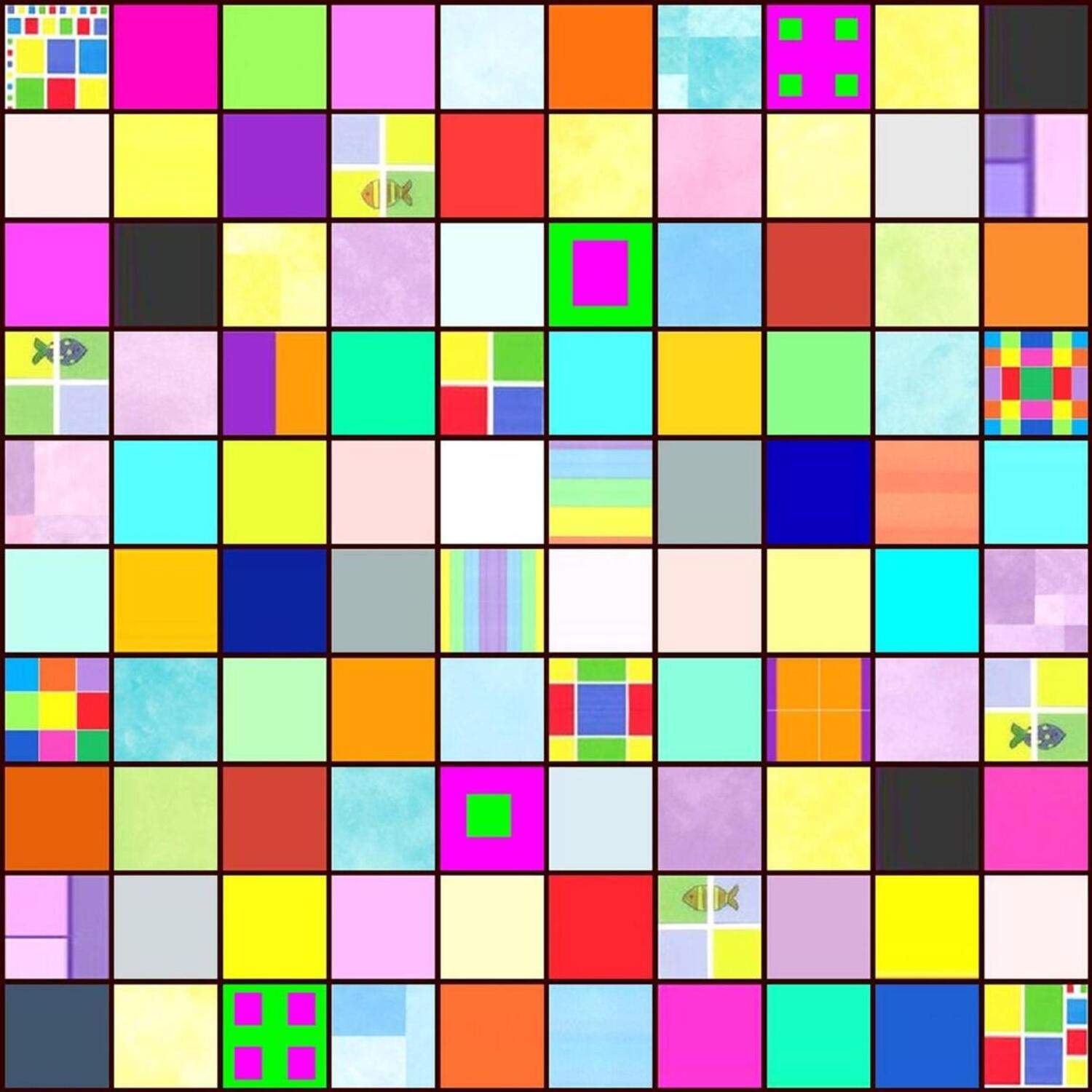 Solve Colour blocks jigsaw puzzle online with 600 pieces