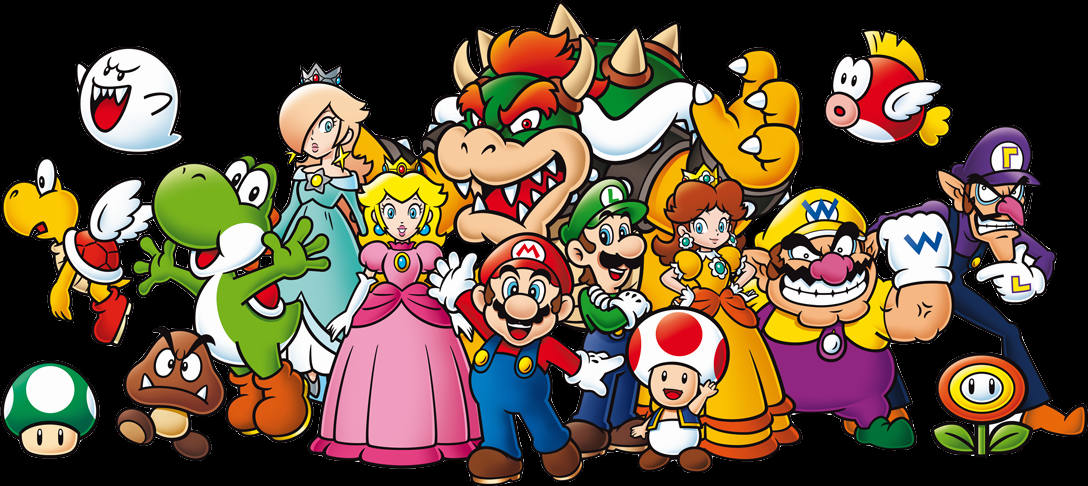 Solve Mario_Group jigsaw puzzle online with 112 pieces