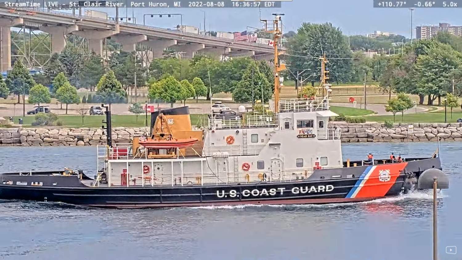 Solve USCGC Neah Bay (WTGB-105) - US Coast Guard Icebreaker - Port ...