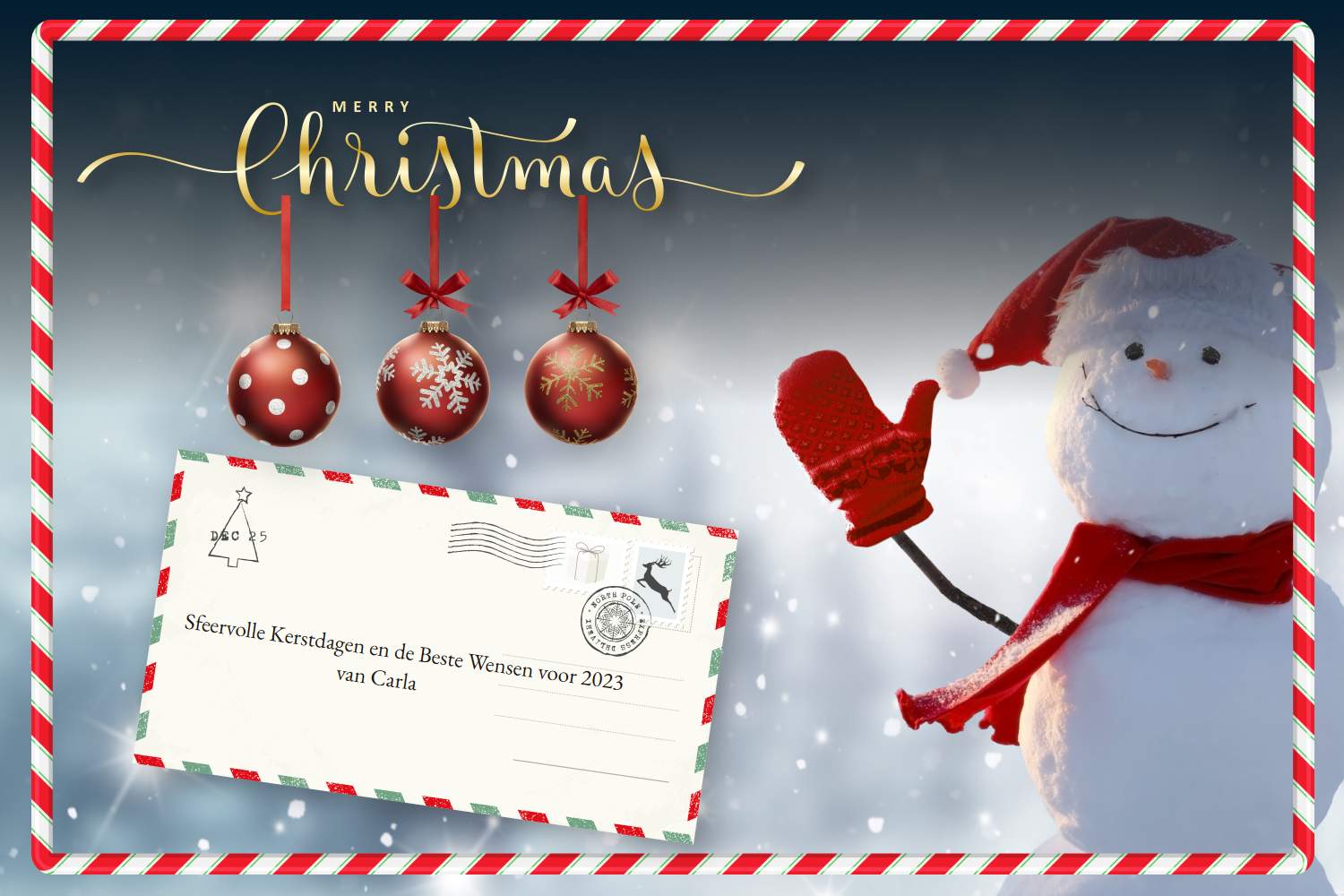Solve 1e Kerstdag jigsaw puzzle online with 77 pieces